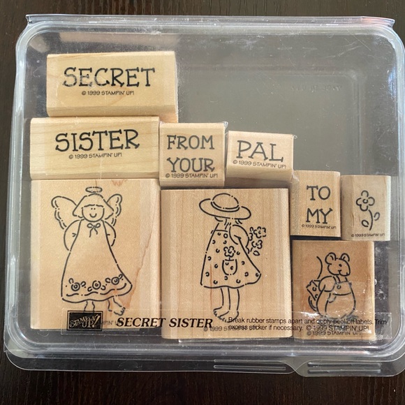 Stampin' Up! | Other | Stamping Up 999 Secret Sister Stamp Kit | Poshmark